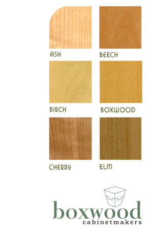 Boxwood Cabinetmakers: Woods